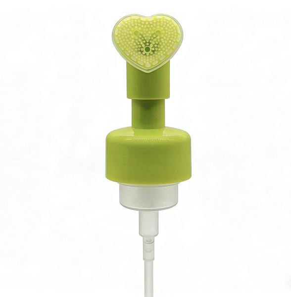Quality Nontoxic Plastic Foam Dispenser Recyclable 40mm Foaming Soap Pump For Face Wash for sale