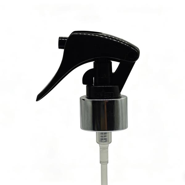 Quality Aluminum Collar Spray Trigger Head Fine Mist Non Spill For Bottles for sale