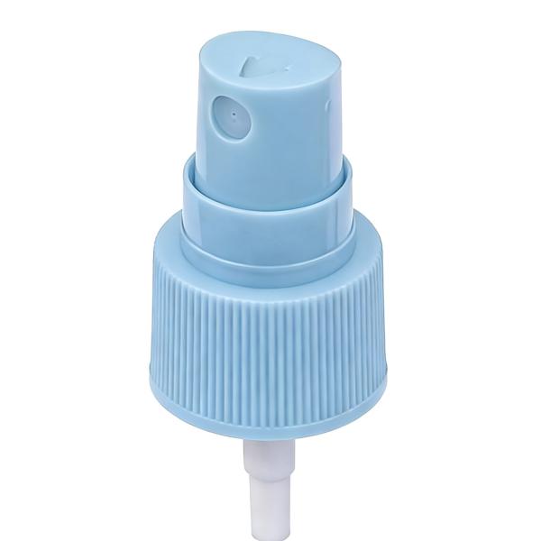 Quality Blue Fine Mist Sprayer Ribbed Plastic Hand Pump Mister 20-410 24-410 for sale