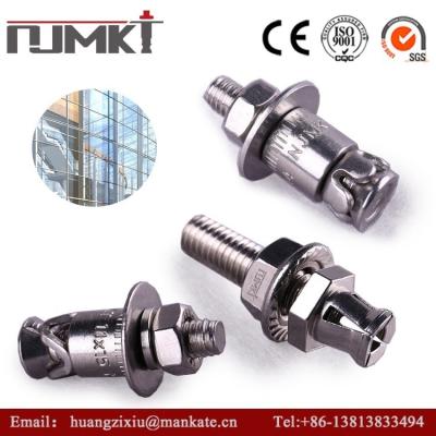 Cina 304 316 NJMKT Stainless Undercut Anchor for Curtain Wall/Facade Certification ETA in vendita