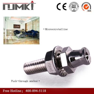 Cina 304 316 NJMKT Stainless Undercut Anchor for Curtain Wall/Facade Certification ETA in vendita