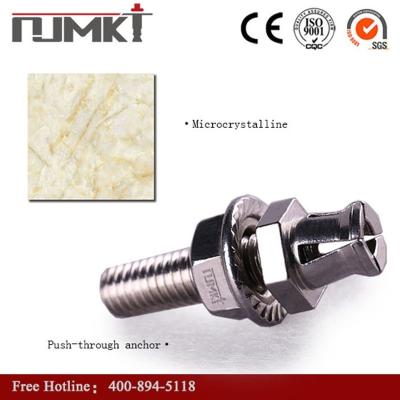 Cina 304 316 NJMKT Stainless Undercut Anchor for Curtain Wall/Facade Certification ETA in vendita