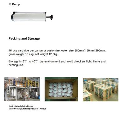 China Modified Epoxy Resin NJMKT-500 ETA Approval Concrete Bonding Adhesive with Static Mixer for sale