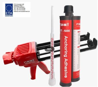 China ETA Approval High Strength Chemical Anchor Adhesive NJMKT 2 1 Injection for Competitive for sale