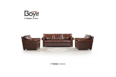 China BI09 OFFICE LEATHER SOFA for sale