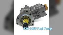 326 4635 Fuel Pump 10R 7662 C6.4 320D Repair