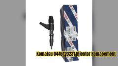 0445120231 Common Rail Injector for Komatsu Excavator