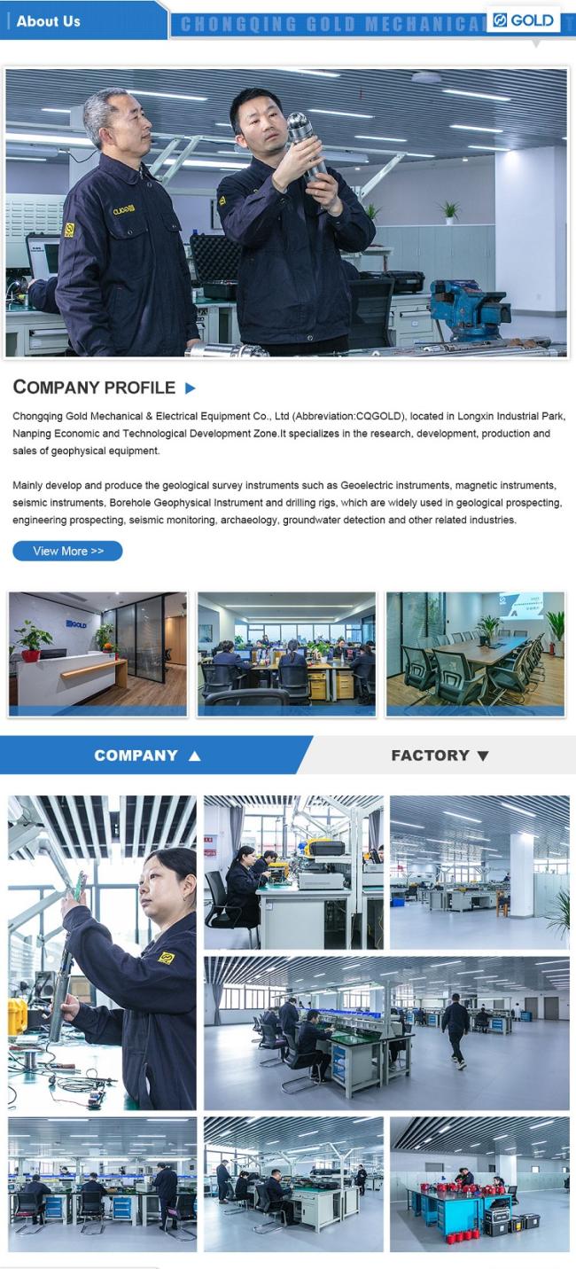 Geophysical Well Logging Cable in industrial application