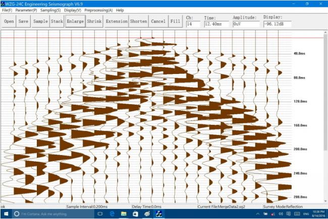 Equipment interface close-up