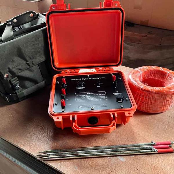 Underground Geophysical Resistivity Meter Gold Finder Water Detect