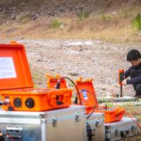 China 12KW Magnetic Survey Instruments TEM Transient Electromagnetic Remote Control for sale
