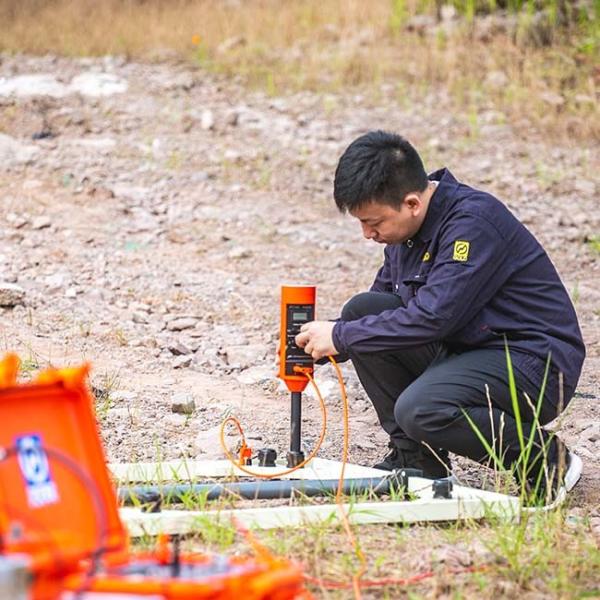 Equipamento geofísico eletromagnético transiente magnético da avaliação do equipamento TEM