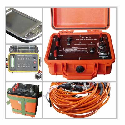 China Sistema de topografía eléctrica geoeléctrica 2D Resistividad/ IP Meter con electrodos en venta