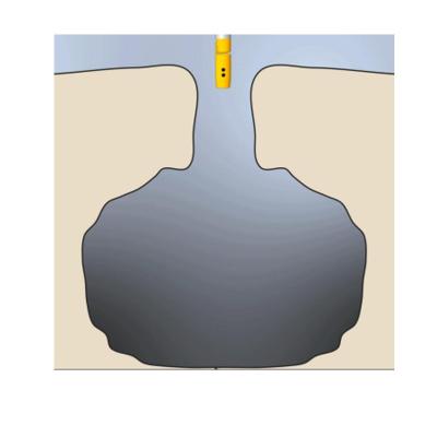 中国 3D地下洞窟検知システム 1cm検知精度と0.01mm深さカウント 販売のため