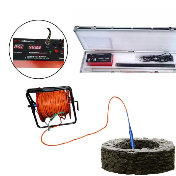 Borehole Inspection Inclinometer JQX-2 Digital Inclinometer For Sale