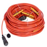 China Seismograph Cable MASW Refraction Reflection Seismic Survey Cable for sale