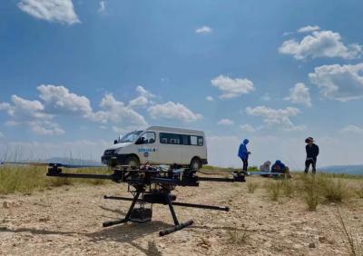 China High-Altitude Cesium Magnetometer Drone for Pipeline Surveys for sale