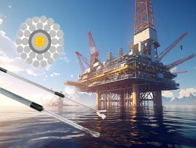 China Pressure Balanced Wireline Perforation Torque Cable 5/16-inch 55kN for sale