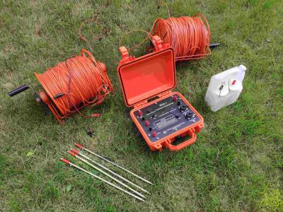 China Dual Electrode Spacing System High Power Transmitter Geophysical Windows OS Resistivity Controller for sale