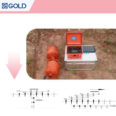 중국 엔지니어링 지질 프로젝트의 중앙 다중 전극 저항성 조사 시스템 판매용