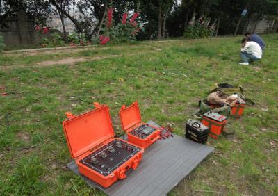 China Resistivity IP Meter Geophysical Exploration Instrument with Digital Accuracy ±1% 900V Processing Power and ±6A Maximum Supply Current for sale