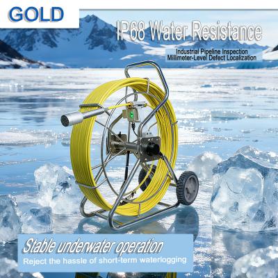 China GYGD-V Push Rod Pipe Inspection Camera with 140° Wide CCD, Max 160m Cable, and DC 12V Power for Municipal Drainage Pipes for sale