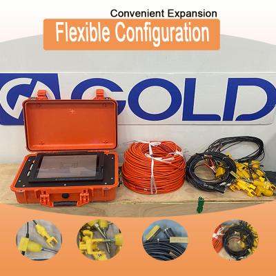 Cina Diametro Materiale Acciaio Foro Sismico Ricevitore Sismografo Ingegneristico per Rilievi Sismici Multi-onda in vendita