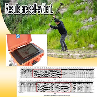 Cina Diametro Materiale Acciaio Foro Sismico Ricevitore Sismografo Ingegneristico per Rilievi Sismici Multi-onda in vendita