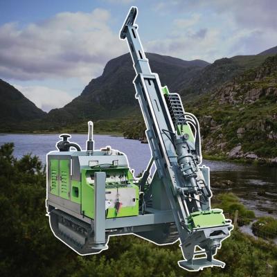 China Crawler Mounted Drilling Rig Deep Hole Core Drilling Rig Portable Core Drill Rig for sale