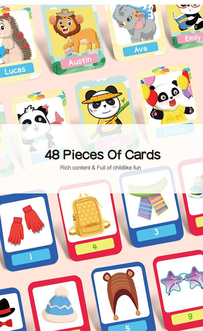 Stepwise Thinking Intelligent Board Games , Guess What Card Game DaDa'S Accessories 2