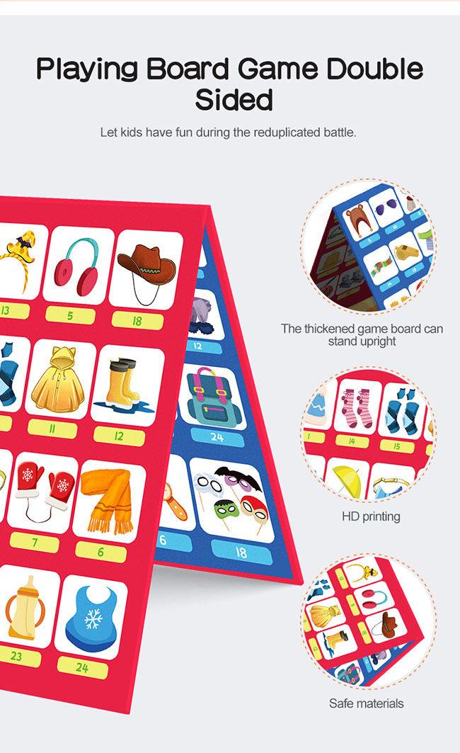 Stepwise Thinking Intelligent Board Games , Guess What Card Game DaDa'S Accessories 1