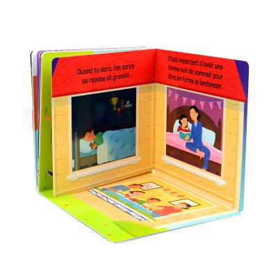 Cina La copertina dura di stampa del libro di bambini di storia di colore di Pantone ha incollato in vendita