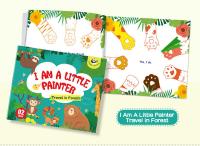 China Illustrated Toddlers Coloring Book for sale