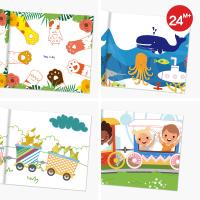 China Illustrated Toddlers Coloring Book for sale