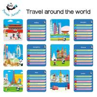 China 20 Double Sided Card Board Games Educational for sale