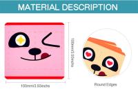 China Multicolor Expression Puzzle Geometric Figures Matching Emotion Expression for Children's Logical Thinking for sale