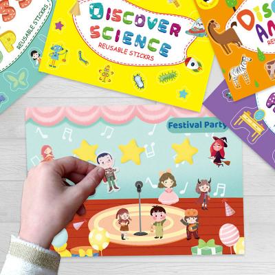Cina Libri riutilizzabili dell'autoadesivo per il bambino invecchiato 2-4 in vendita