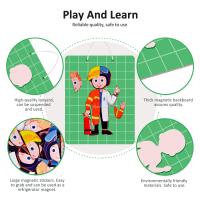 China 4 Uniforms Careers Learning Magnetic Puzzle for Logical Thinking Training for sale