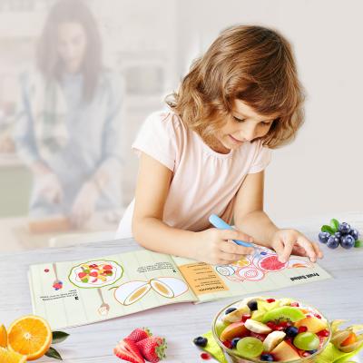 Cina Yummy Cooking Coloring Book 2 in 1 Disegno per bambini che dipingono in vendita