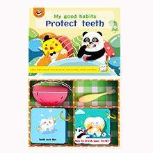 Cina CPSIA Panda Juniors Preschool Educational Toys per l'apprendimento di cura del dente in vendita