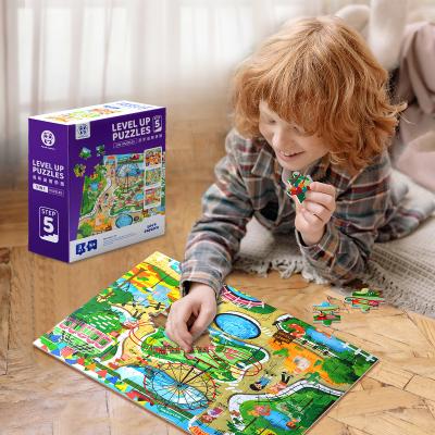 China Enigmas animais da criança de Panda Juniors Level Up Level 1 para pre a aprendizagem da escola à venda