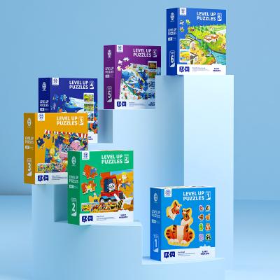 China Panda Juniors Kids Ages 5 acima dos brinquedos educacionais ao nível 5 dos enigmas meu dia a dia à venda