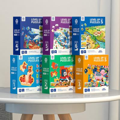 Cina Giocattoli educativi di Panda Juniors Level Up Puzzles per i ragazzi e la ragazza Livello 5 i miei hobby in vendita