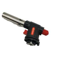 China Black Portable Manual Ignition Camping Lighter Torch for sale