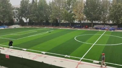 China Futsal artificial grass 35mm lawn turf Synthetic grass football artificial grass squares for sale