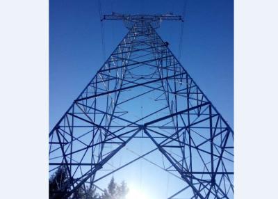 China línea de transmisión de poder 220KV carga y velocidad del viento modificadas para requisitos particulares torre en venta