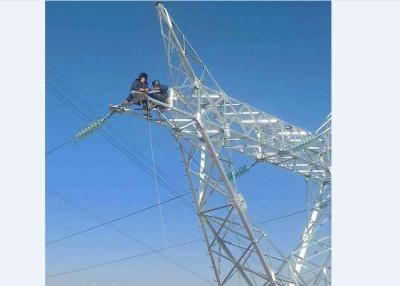 China Torres de grande resistência da linha elétrica da anti torre de aço do ângulo da oxidação grandes à venda