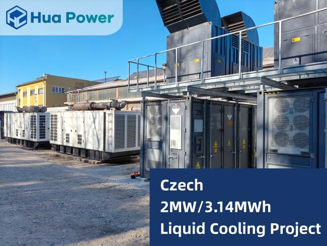 Czech 2MW/3.14MWh Liquid Cooling Project