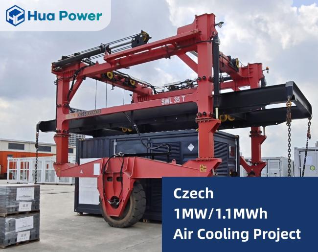 Czech 1MW/1.1MWh Air Cooling Project
