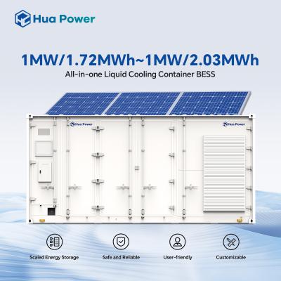 LFP-Batterie-Klimaanlagen-abkühlendes integriertes Energie-Speicher-System mit der kundengebundenen Kapazität